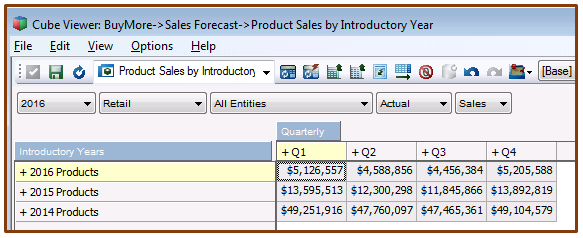 Using Subsets in Excel Based TM1 Reports and Cube Views